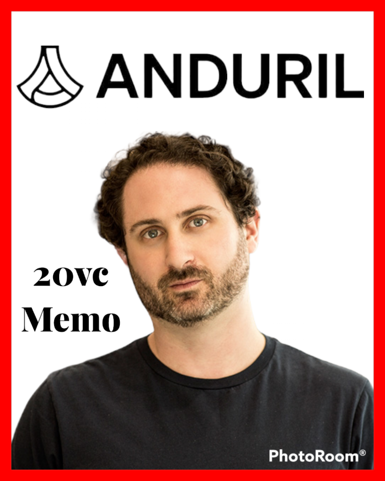 The Anduril Memo: Founders Fund's Brian Singerman on What Makes Palmer ...