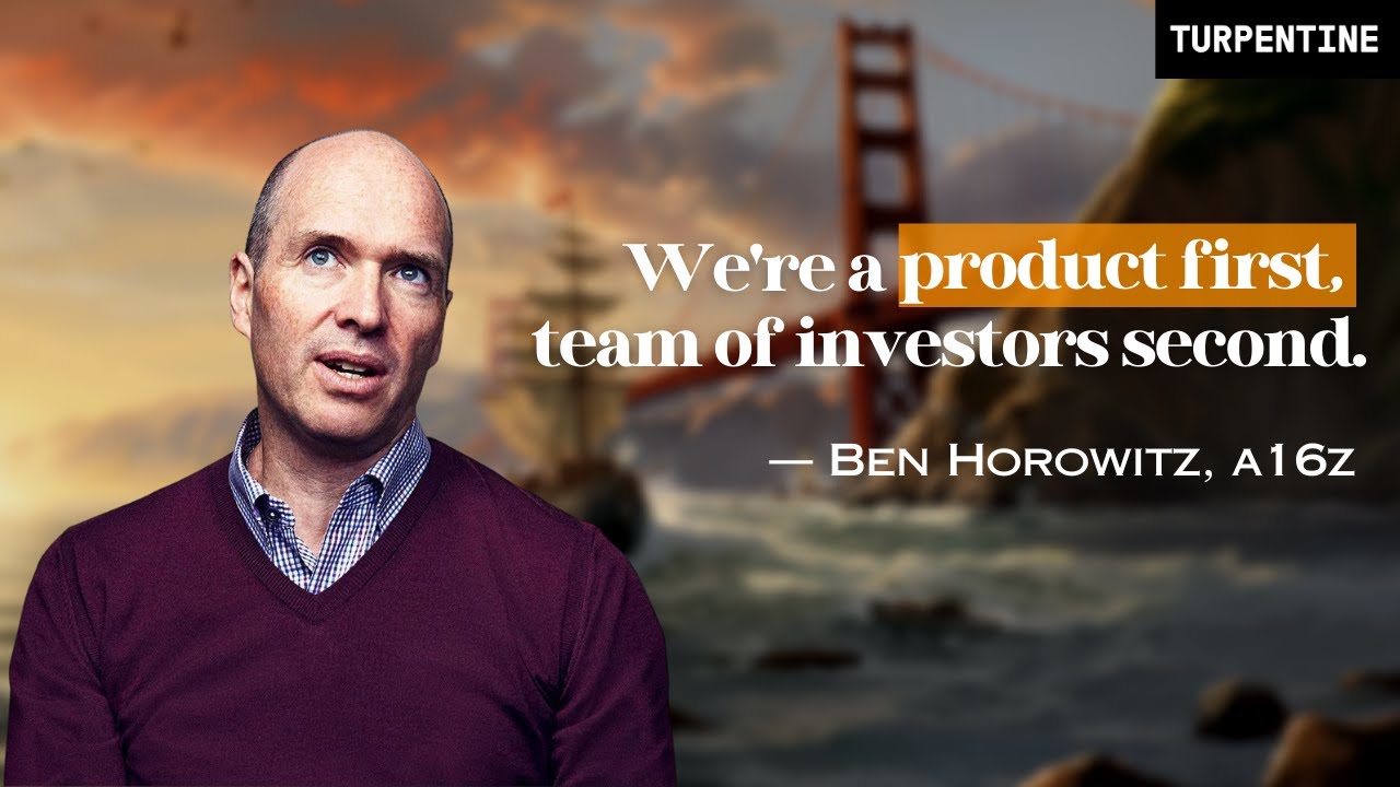 Ben Horowitz on What Traditional VC Gets Wrong | Turpentine VC with ...