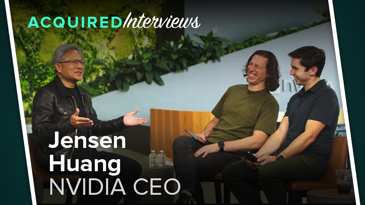 NVIDIA CEO Jensen Huang | Acquired Podcast with Ben Gilbert & David ...