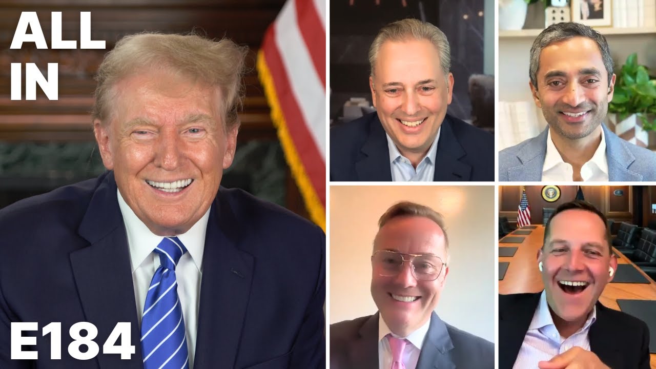 In conversation with President Trump | All-In Podcast with Chamath ...