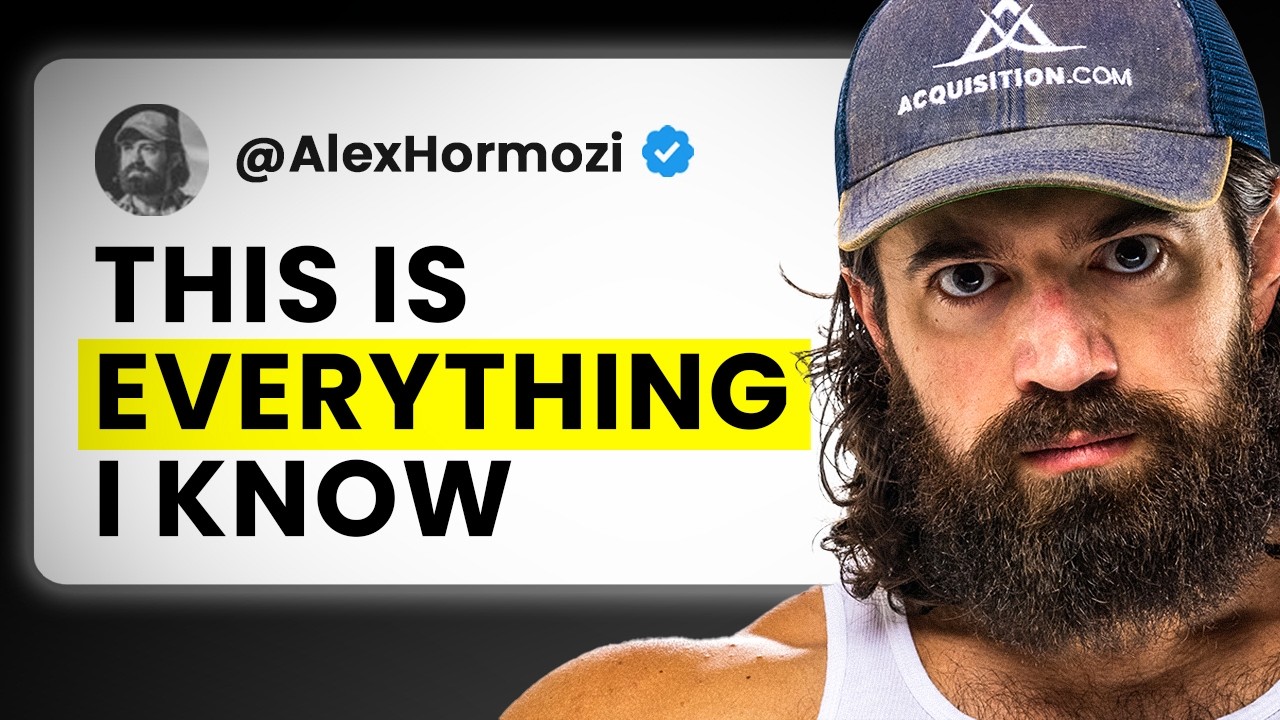 Alex Hormozi: How to Sell Better than 99% Of People (4 HOUR ULTIMATE ...