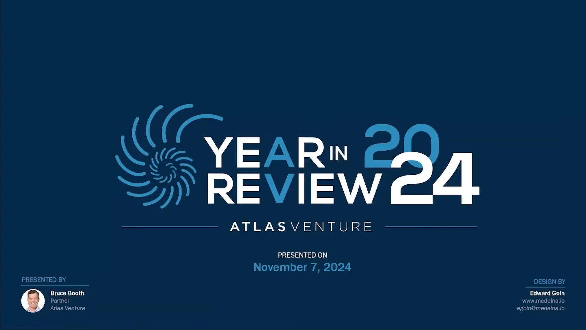 Bruce Booth: What’s Shaping Biotech Right Now? | Atlas Venture 2024 ...