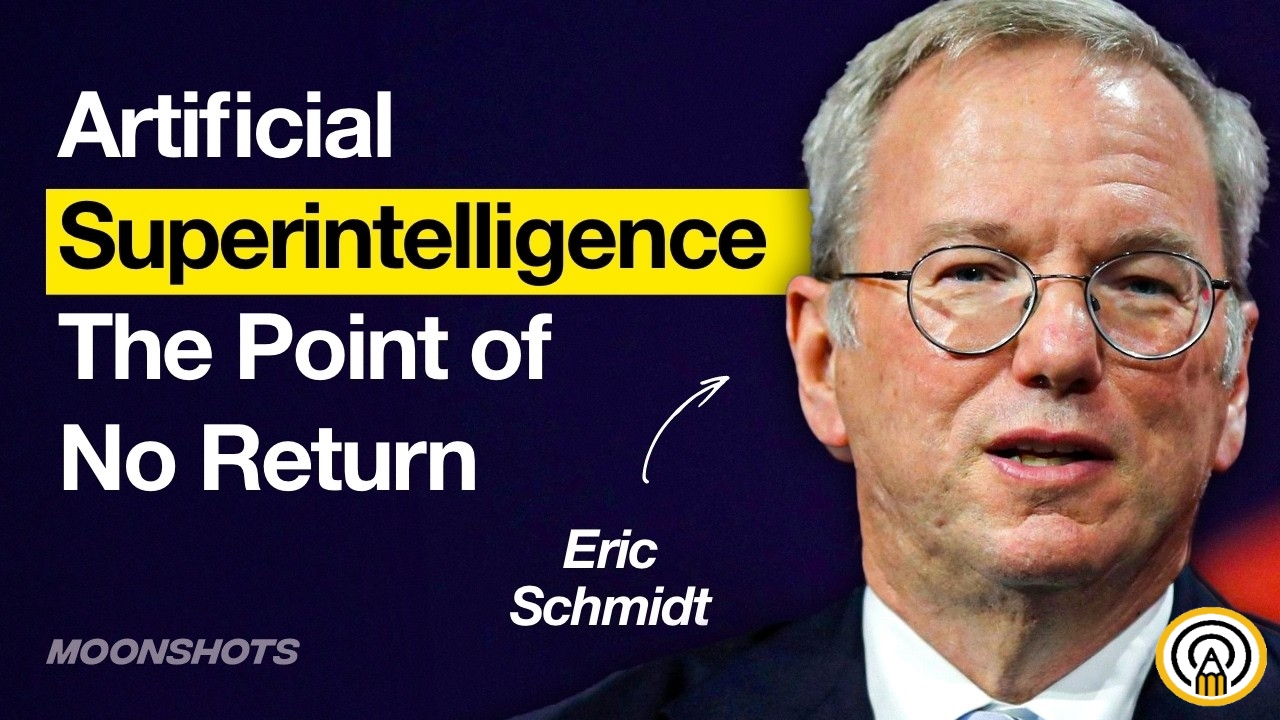 Ex-Google CEO: What Artificial Superintelligence Will Actually Look Like with Eric Schmidt ...