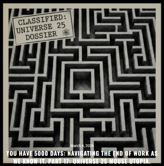 You Have 5000 Days: Navigating the End of Work as We Know It ...